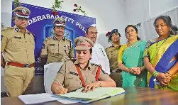 City’s first woman SHO posted at Lalaguda PS - PressReader