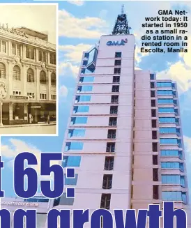 GMA at 65: Amazing growth - PressReader