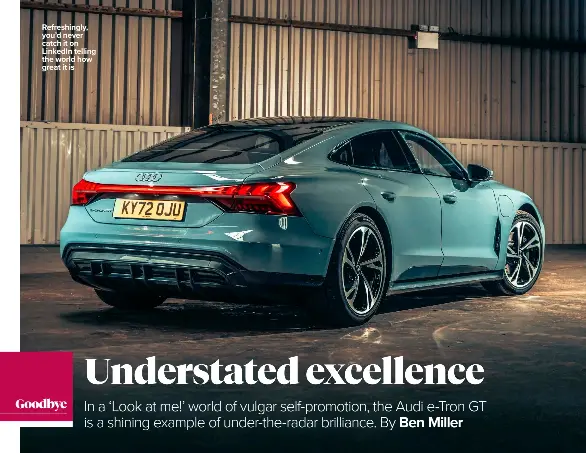 Understate­d excellence - PressReader