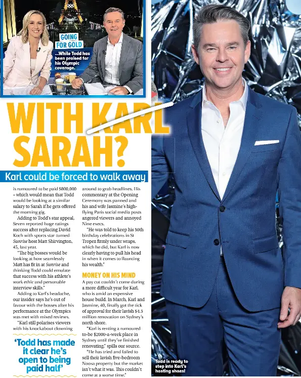 WITH KARL SARAH? - PressReader