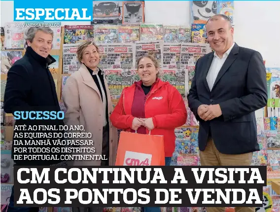 SUCESSO CM CONTINUA A VISITA AOS PONTOS DE VENDA - PressReader
