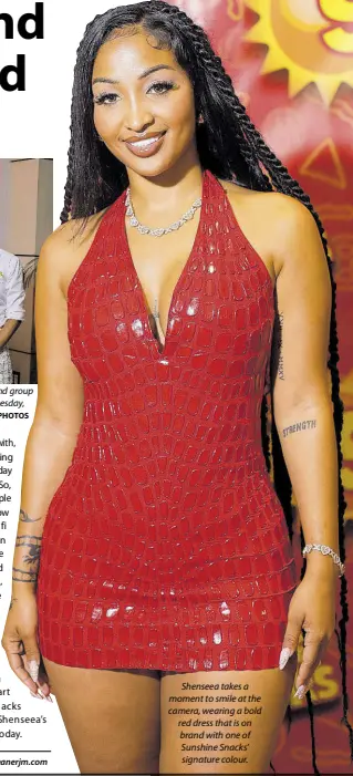 Shenseea, son sign brand ambassador deal ahead of her birthday bash - PressReader