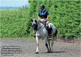 How can a rider perfect their position? - PressReader