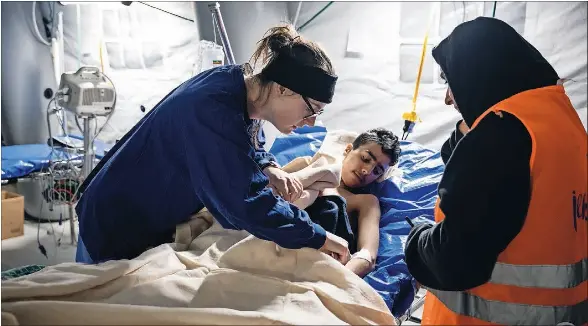 Working in a disaster zone - PressReader