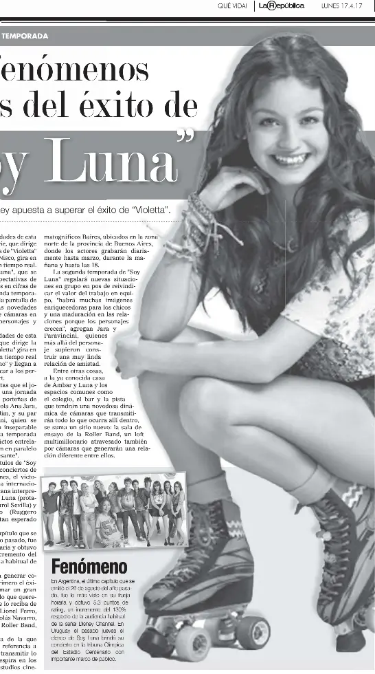 Los fenómenos detrás del éxito de “Soy Luna” - PressReader