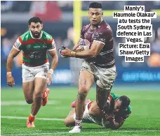 Brooks shines brightly as Sea Eagles soar in Vegas - PressReader