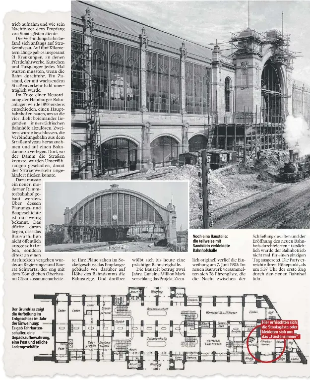 So sah der erste Dammtorbah­nhof aus - PressReader