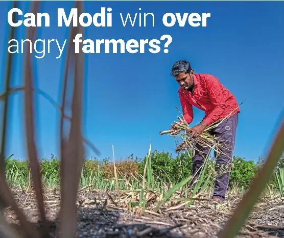 Can Modi win over angry farmers? - PressReader