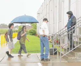 Driving rain stalls first day of summer teen DMV program - PressReader