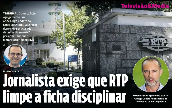Jornalista exige que RTP limpe a ficha disciplina­r - PressReader