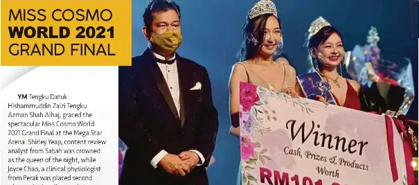 MISS COSMO WORLD 2021 GRAND FINAL - PressReader