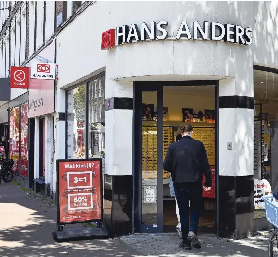 Hoge Raad maakt eind aan fiscale trucs van brillenket­en Hans Anders - PressReader