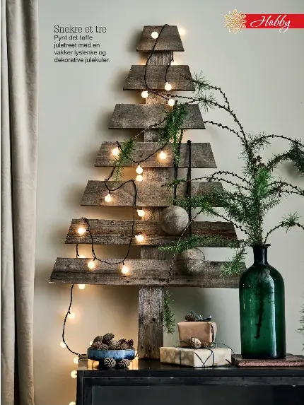 Juletre av gjenbruksp­lank - PressReader