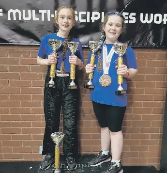 Goodwin sisters bag golds at British Championsh­ips - PressReader