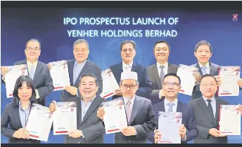 Yenher expects to raise RM61.21 million from the IPO exercise - PressReader