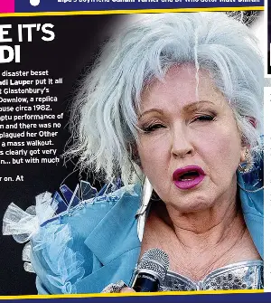 THIS TIME IT’S OK, CYNDI ...and I will try to Fox you - PressReader