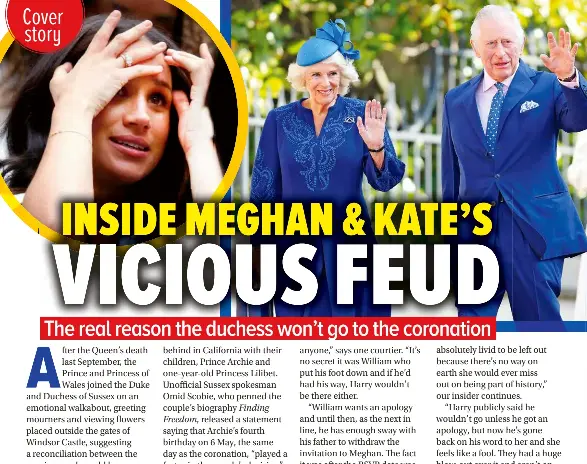 INSIDE MEGHAN & KATE’S VICIOUS FEUD - PressReader