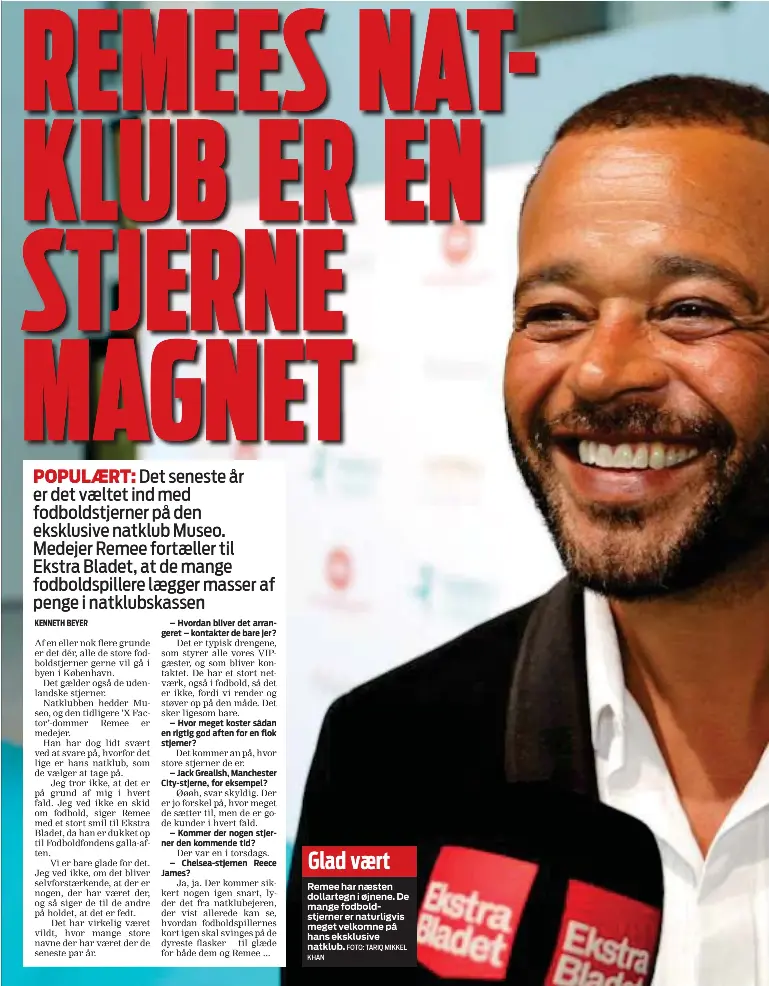 REMEES NATKLUB ER EN STJERNE MAGNET - PressReader