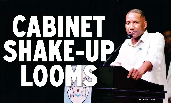 CABINET SHAKE-UP LOOMS - PressReader