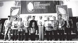 Asean to recognize new Biodiversi­ty Heroes - PressReader