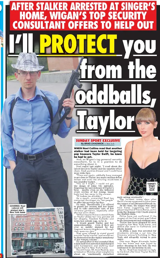 I’ll PROTECT you from the oddballs, Taylor - PressReader
