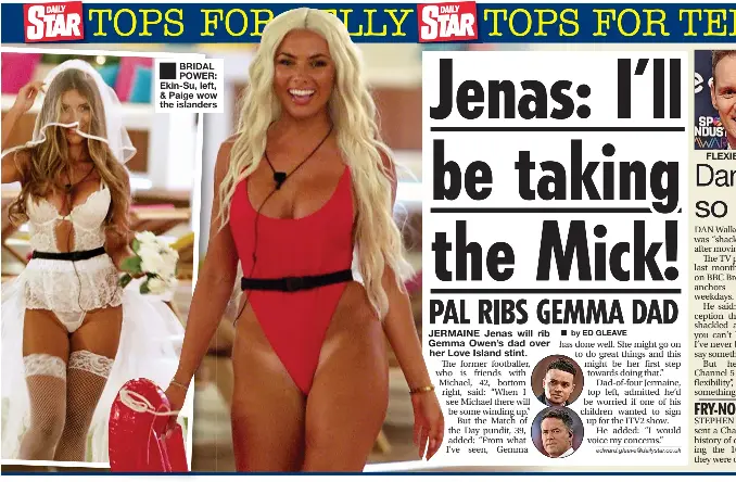 Jenas: I’ll be taking the Mick! - PressReader