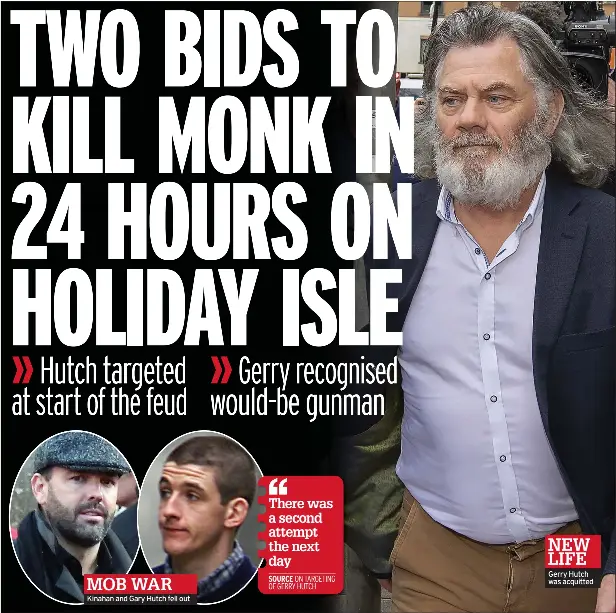 TWO BIDS TO KILL MONK IN 24 HOURS ON HOLIDAY ISLE - PressReader