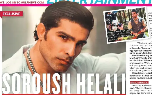 SOROUSH HELALI AGENT BY DAY, ACTOR BY NIGHT - PressReader