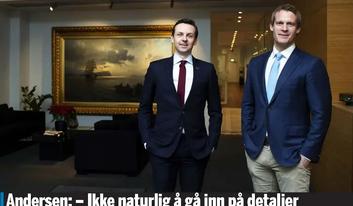 Ulrik Andersen går av som direktør i Golden Ocean etter tre år i ...