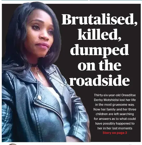 Brutalised, killed, dumped on the roadside - PressReader