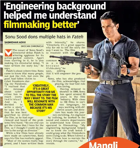 ‘Engineerin­g background helped me understand filmmaking better’ - PressReader