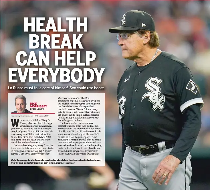 HEALTH BREAK CAN HELP EVERYBODY - PressReader