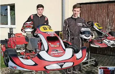 Zwei Brüder erobern Deutschlan­ds Kartbahnen - PressReader
