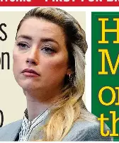 Amber’s $1million payout to Depp - PressReader