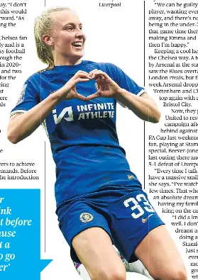 Beever-Jones aiming to fill Kerr’s boots and force Wiegman’s hand - PressReader