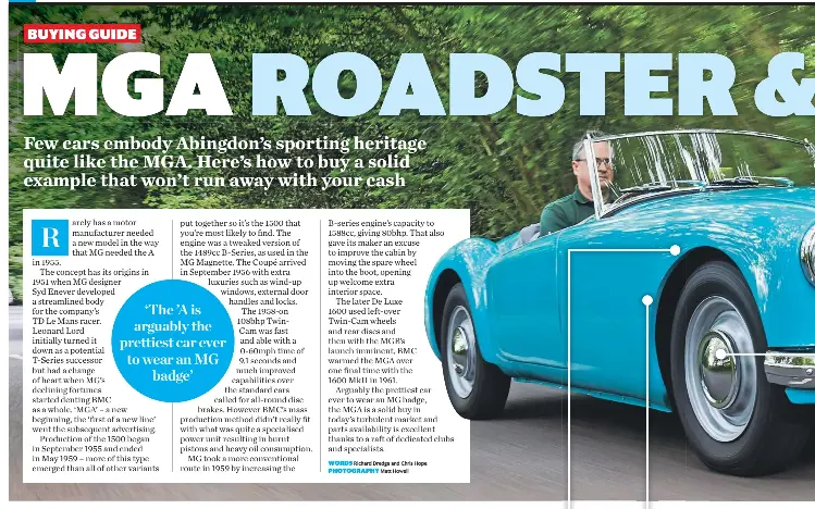 MGA ROADSTER & COUPÉ - PressReader