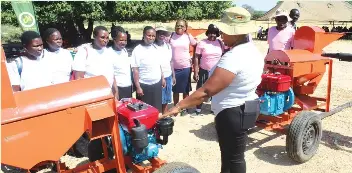 Mechanisat­ion to boost traditiona­l grains production - PressReader