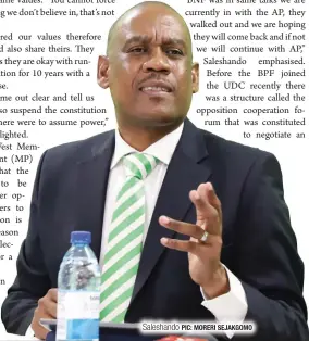 Nothing has changed – Saleshando - PressReader