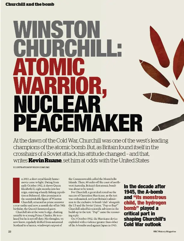 Winston Churchill: atomic warrior, nuclear peacemaker - PressReader