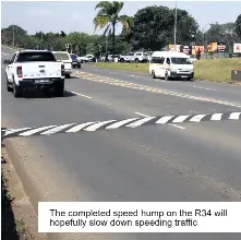 Speed humps built at crash intersecti­on - PressReader