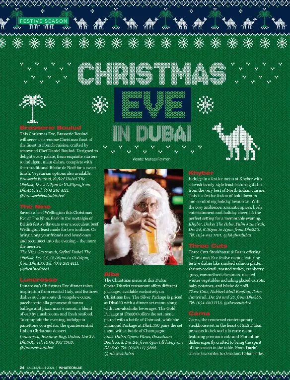 CHRISTMAS EVE IN DUBAI - PressReader