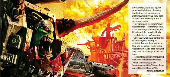 SCREEN ONSLAUGHT WARHAMMER ALLIES WITH AMAZON TO CONQUER WORLD OF TV DRAMA - PressReader