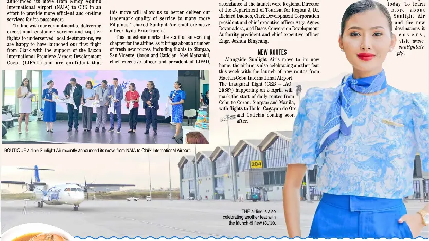 SUNLIGHT AIR FINDS NEW HOME IN CLARK - PressReader