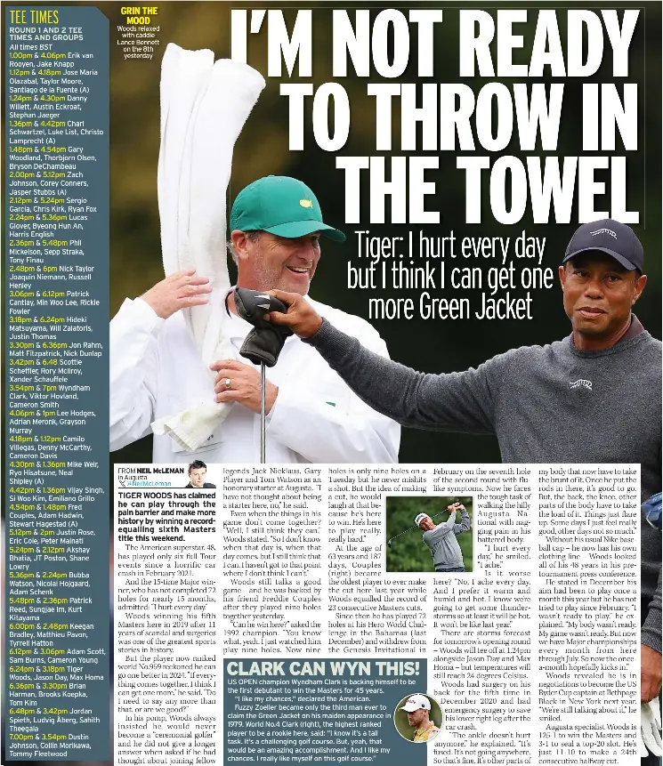 I’M NOT READY TO THROW IN THE TOWEL - PressReader