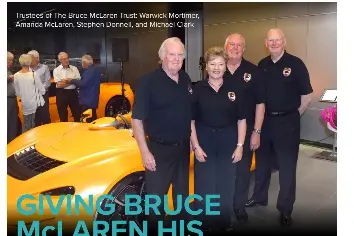 GIVING BRUCE MCLAREN HIS RIGHTFUL PLACE - PressReader