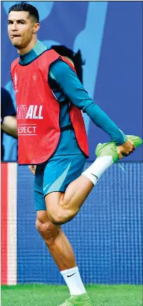 Ronaldo has star-studded cast to help him write a perfect end - PressReader