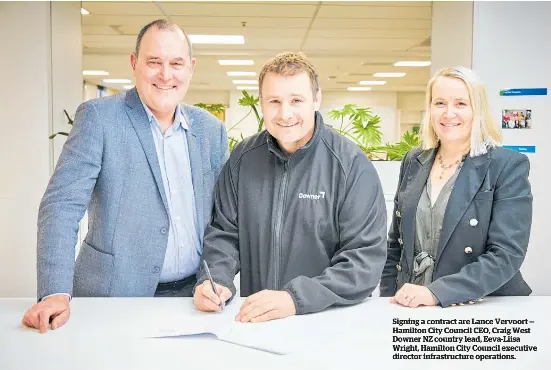 Downer’s $540m Hamilton road contract - PressReader