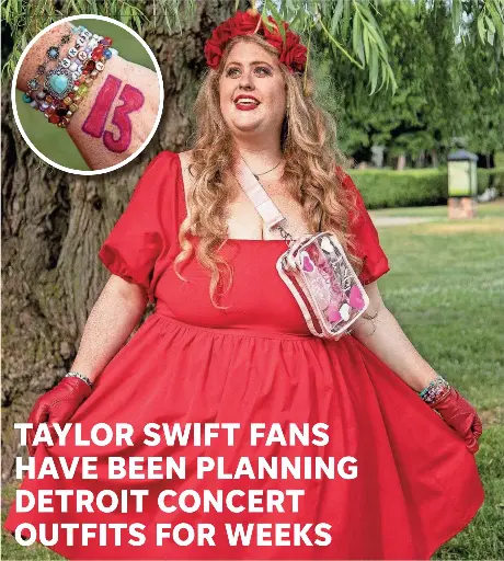TAYLOR SWIFT FANS HAVE BEEN PLANNING DETROIT CONCERT OUTFITS FOR WEEKS ...