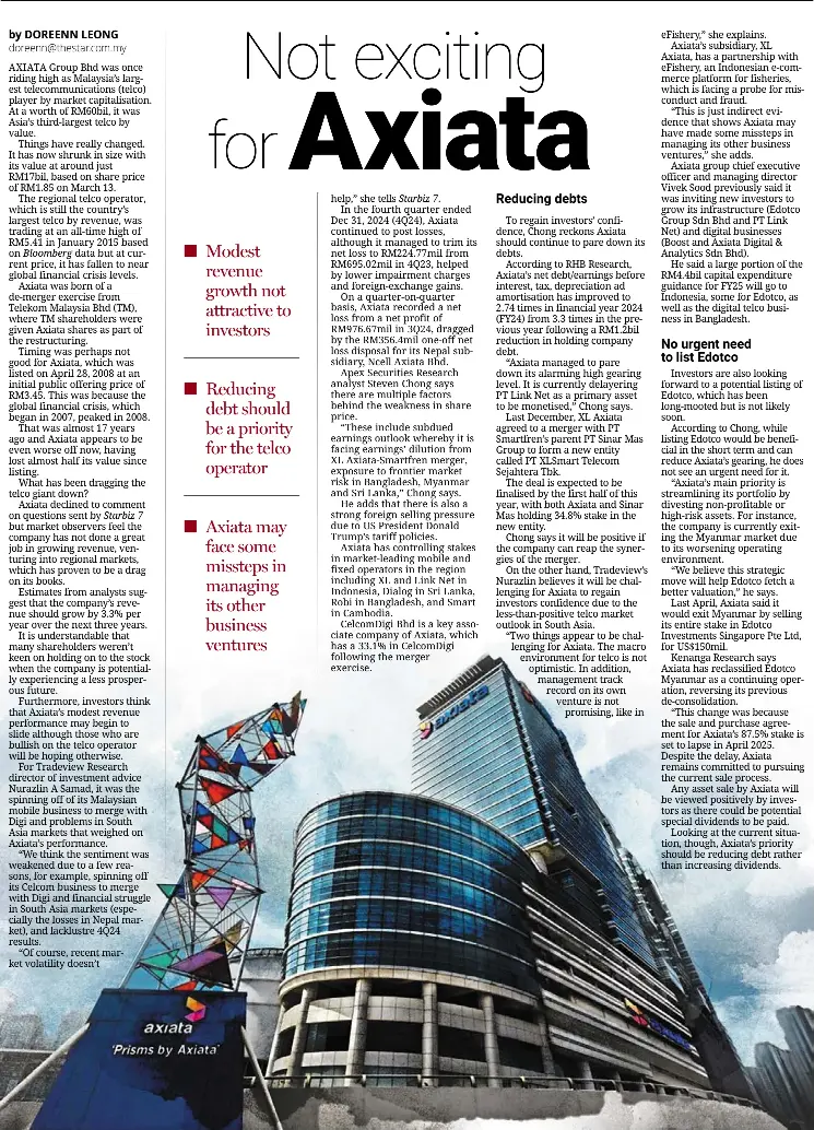 Not exciting for Axiata - PressReader