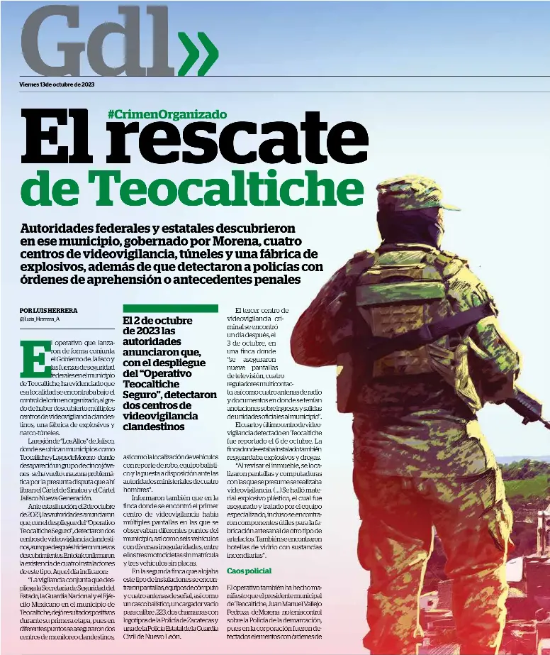 El rescate de Teocaltich­e - PressReader